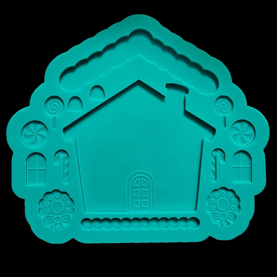 Build a Gingerbread House Mold - Etsy