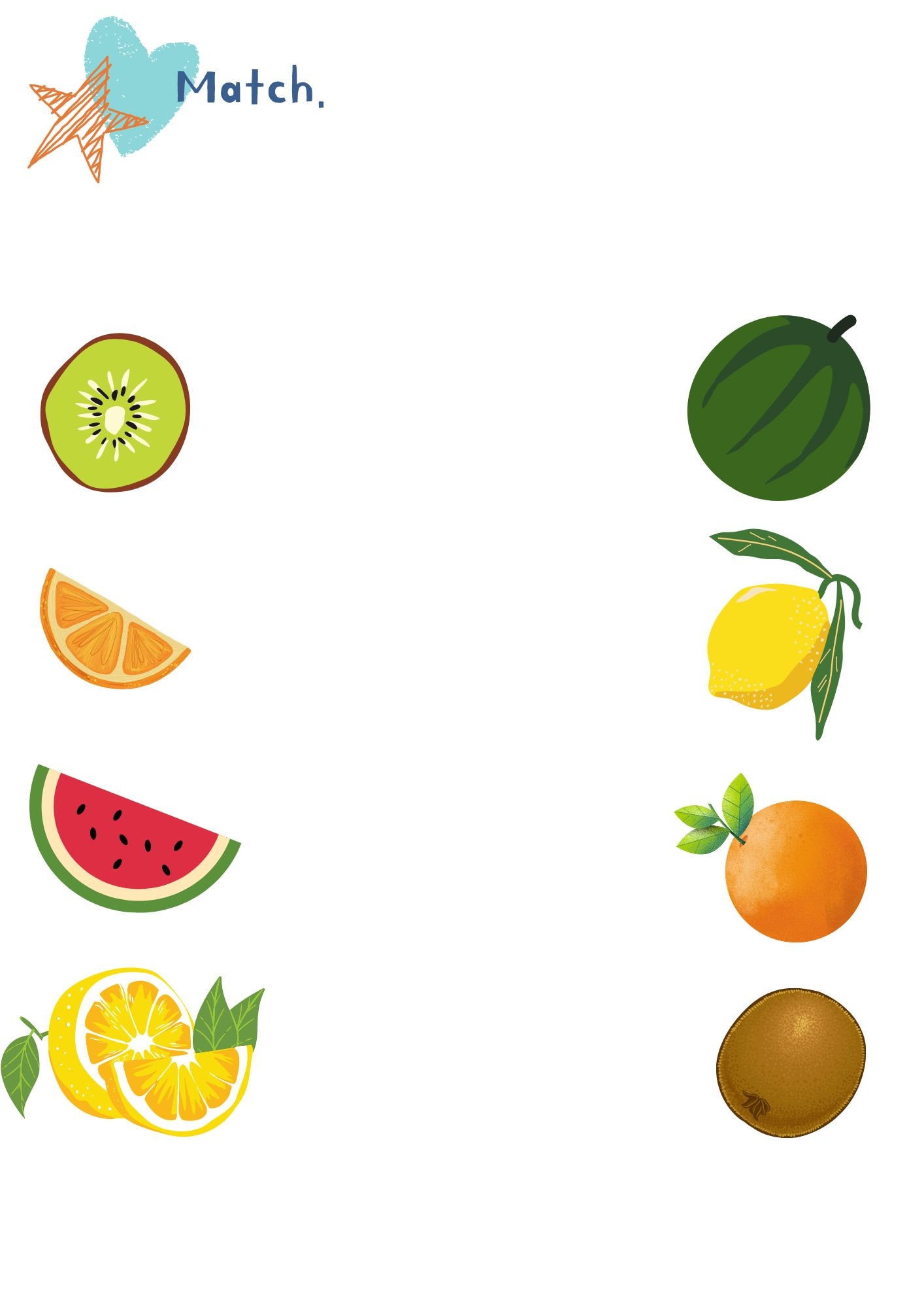 Printable Kids Worksheets. Children Fun Activities. Toddlers 2-4 Years ...