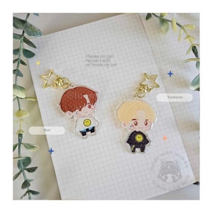 TXT, Yeonjun, Soobin, Beomgyu, Taehyun, Hueningkai, Blue Hour Keychains ...