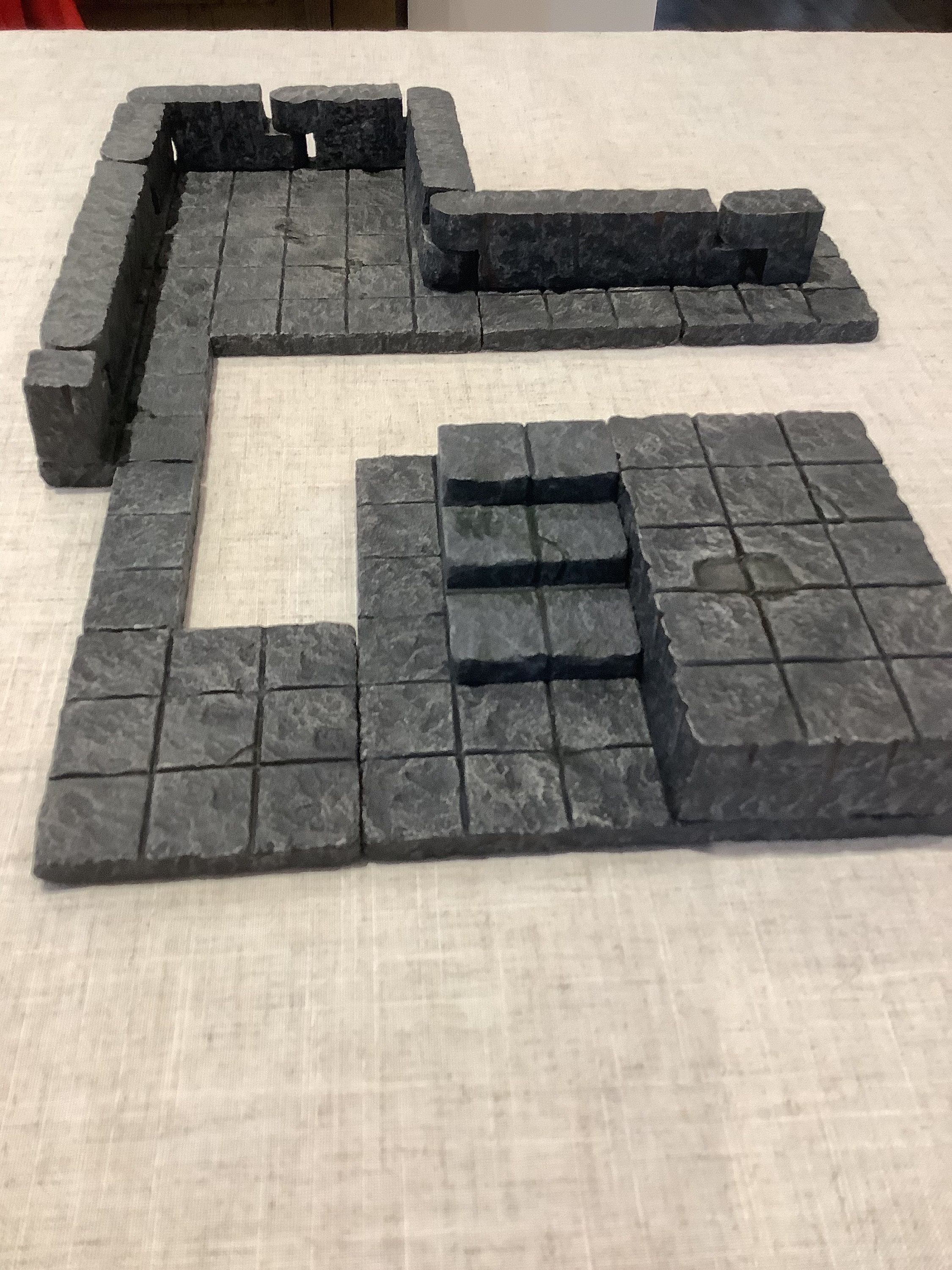Modular Dungeon Terrain Tiles Starter Set With Magnetic Walls for RPG ...