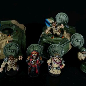 Leman Russ Tank Painted one Turret Weapon and All Other Weapons ...