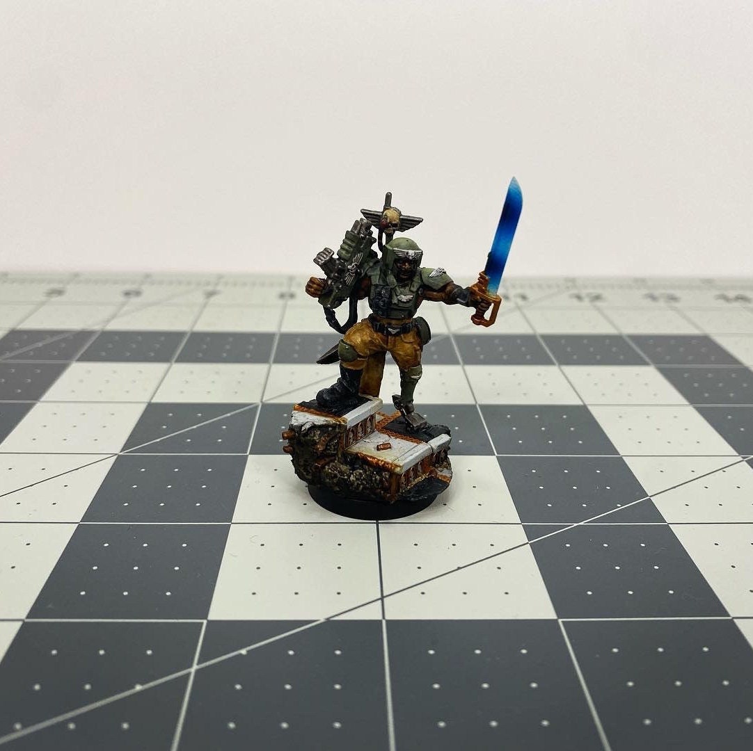 Limited Edition Catachan cadian Colonel Painted Base - Etsy
