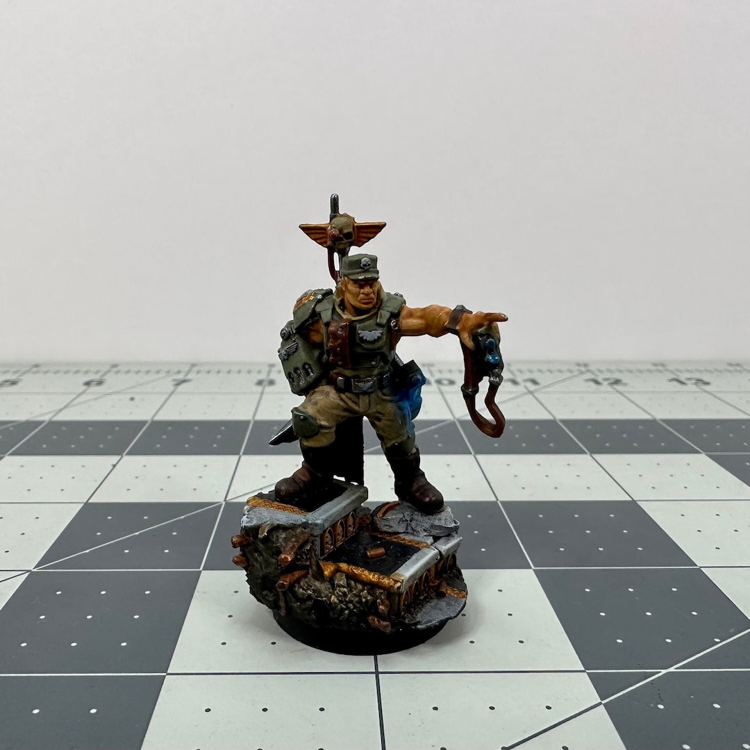 Limited Edition Catachan cadian Colonel Painted Base - Etsy