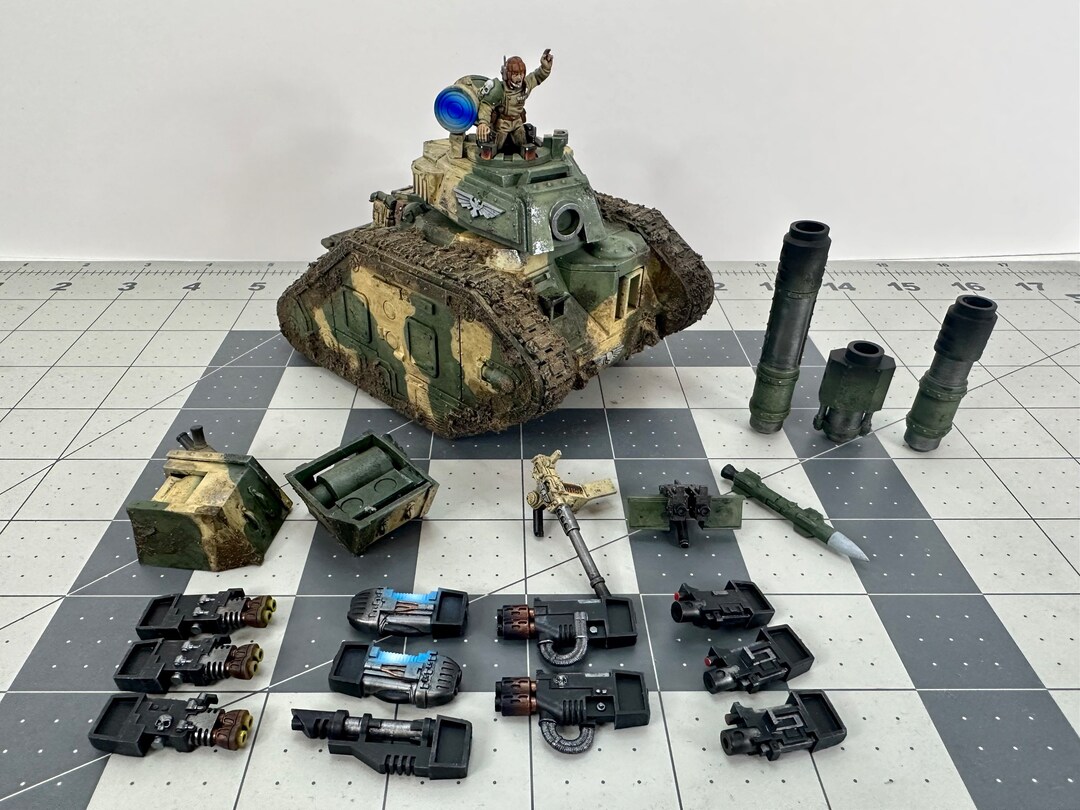 Leman Russ Tank Painted one Turret Weapon and All Other - Etsy
