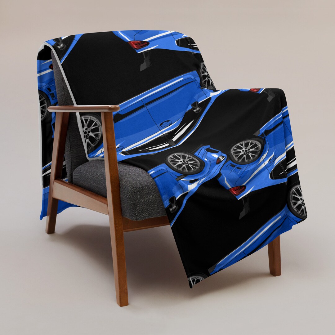 Subaru WRX STI Blanket - World Rally Blue - Etsy