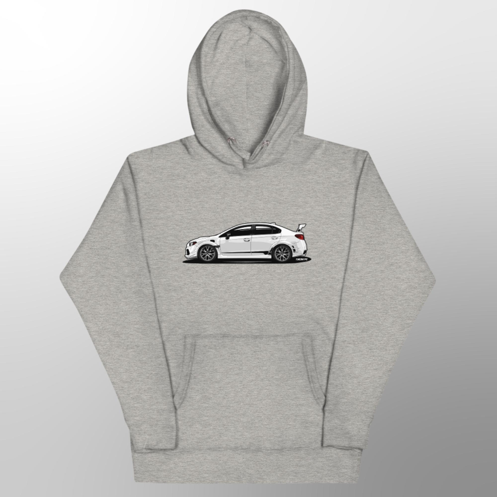 Subaru WRX STI Hoodie in Crystal White - Etsy