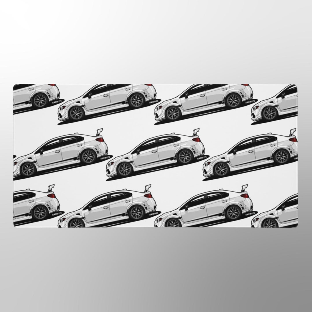 Subaru WRX STI Gaming Mouse Pad - Crystal White - Etsy