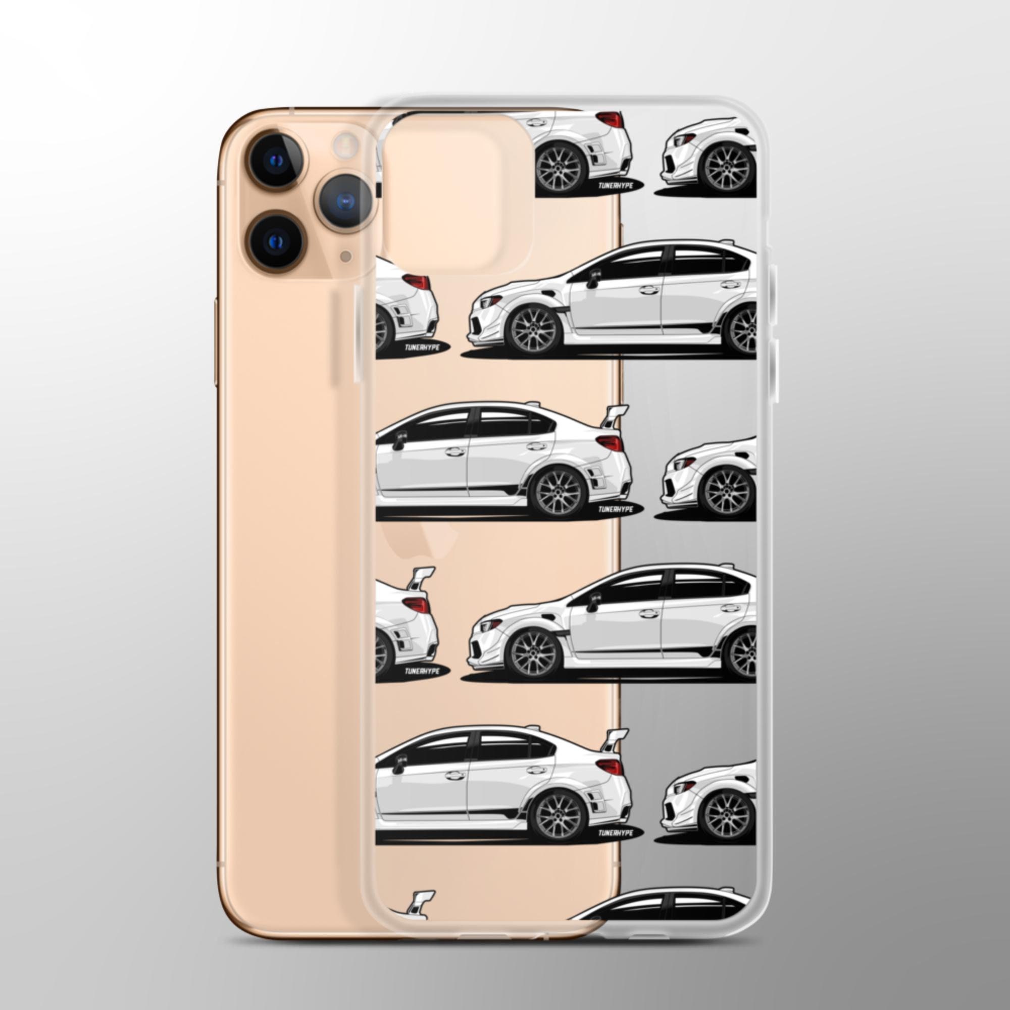 Subaru WRX STI Clear iPhone Case Crystal White - Etsy