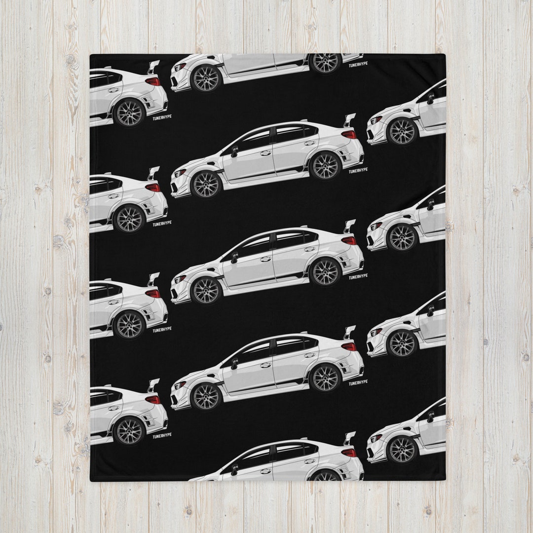 Subaru WRX STI Blanket - Crystal White - Etsy