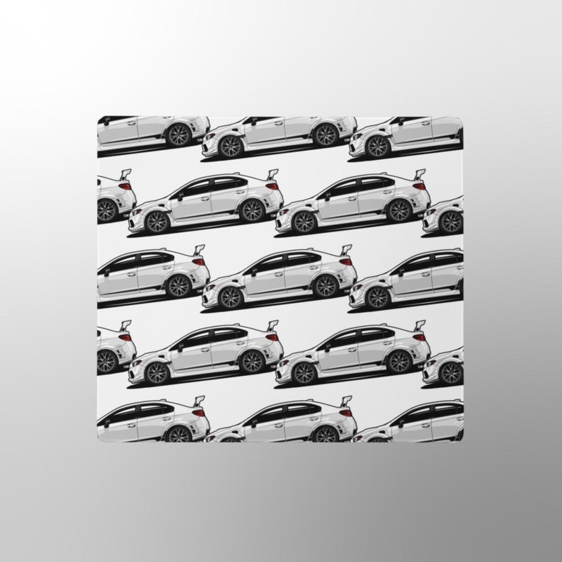 Subaru WRX STI Gaming Mouse Pad - Crystal White - Etsy