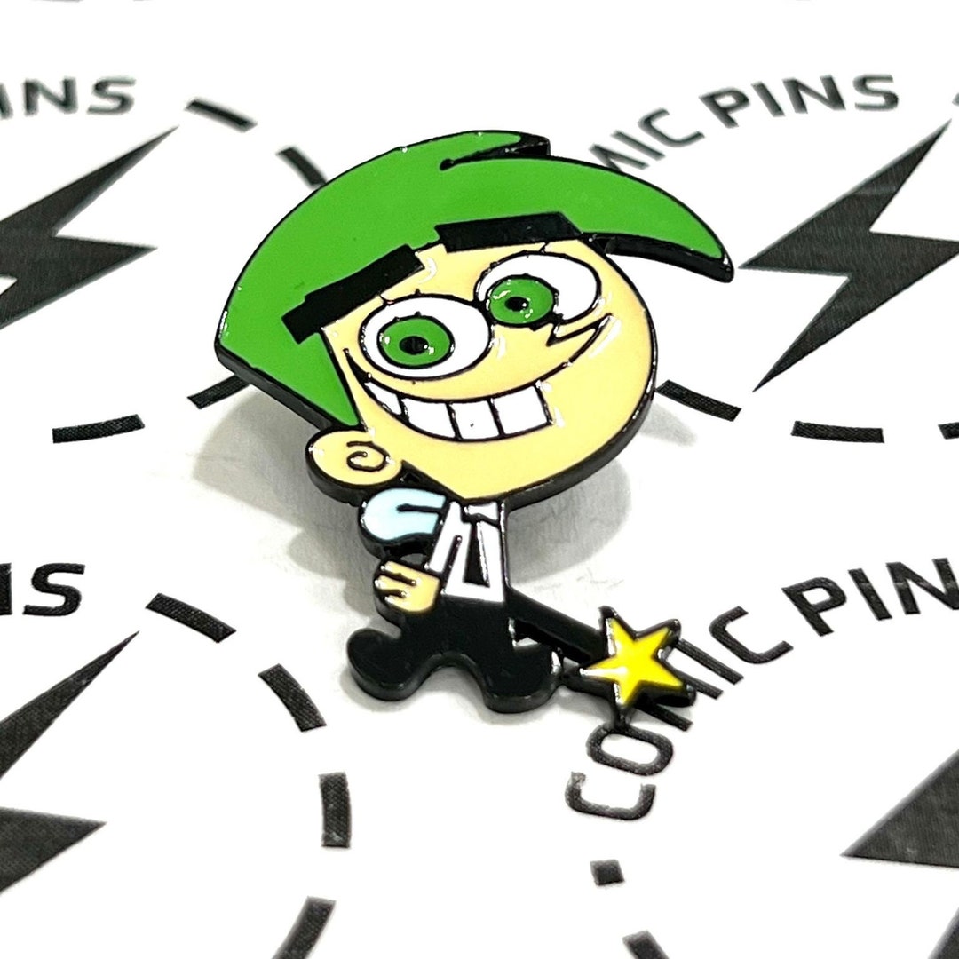 Cosmo the Fairly Oddparents Enamel Pin - Etsy Canada