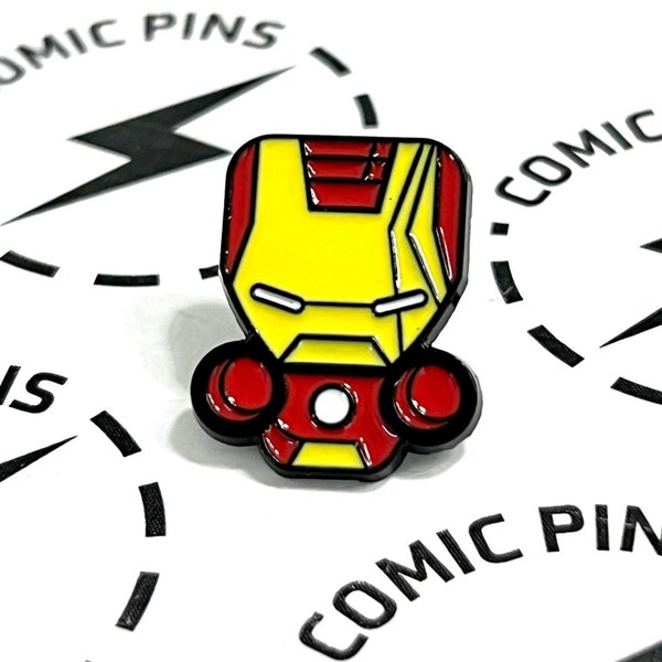 Iron Man Pin - Etsy