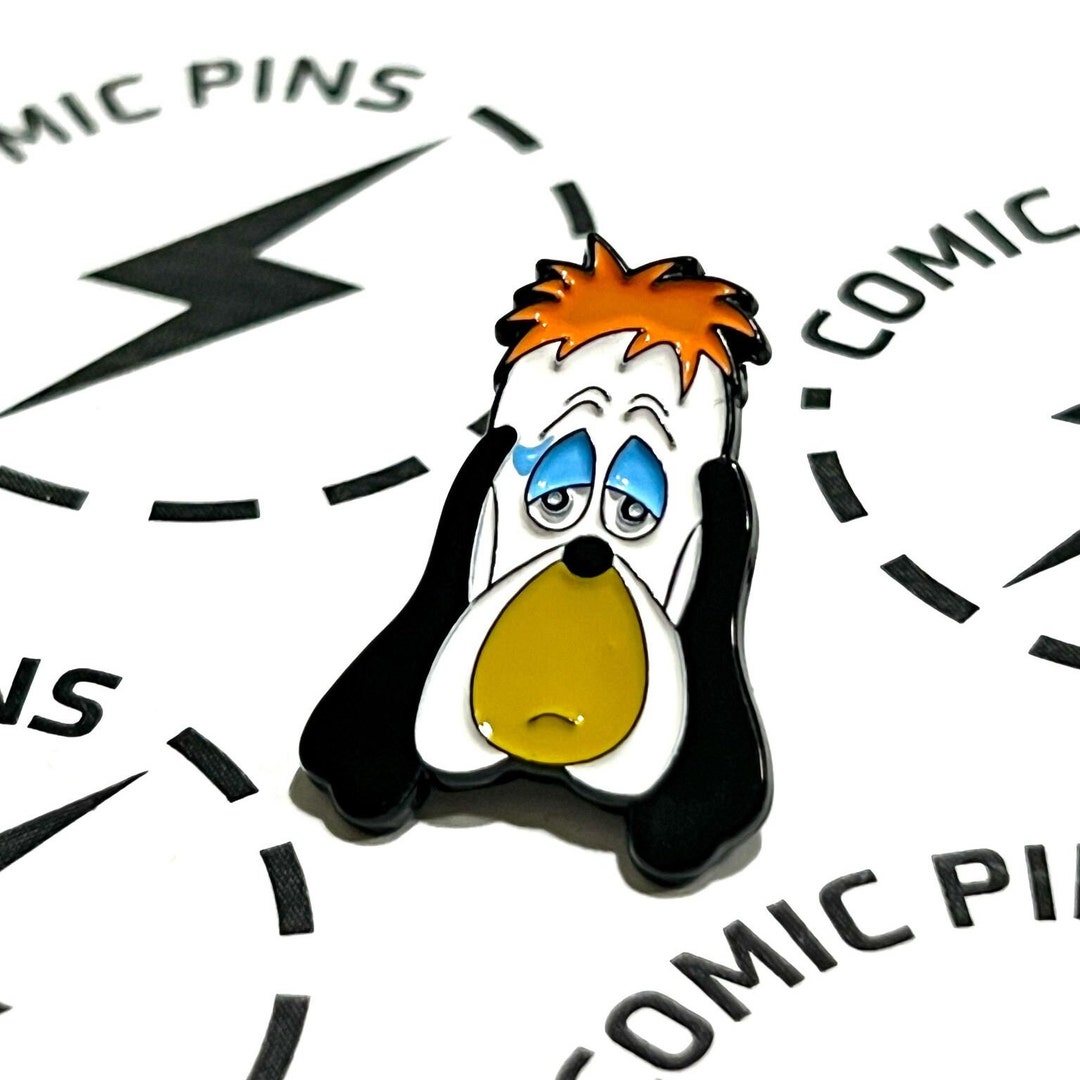 Droopy the Dog Enamel Pin - Etsy