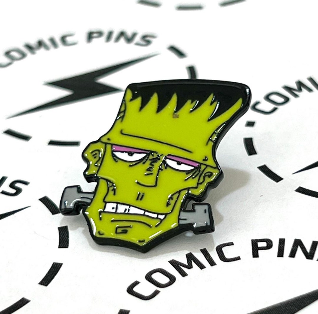 Frankenstein's Monster Frankenstein Enamel Pin - Etsy