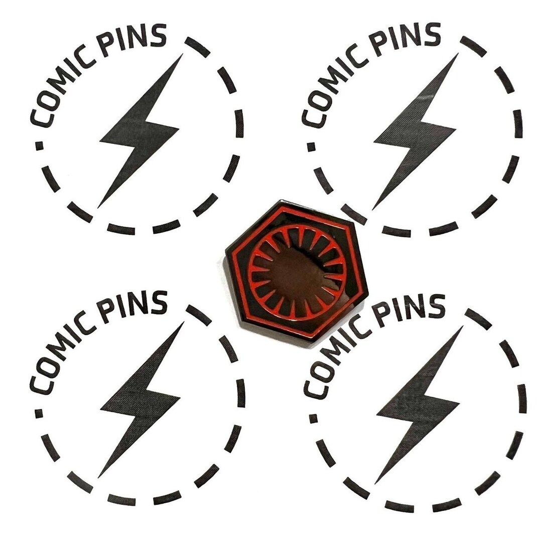 First Order Emblem / Logo Star Wars Enamel Pin - Etsy