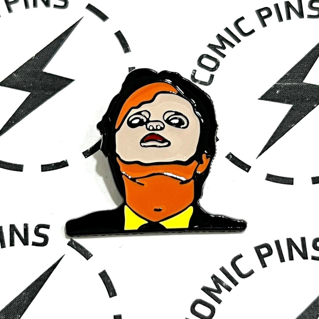 Dwight Schrute CPR Dummy Mask the Office Enamel Pin - Etsy