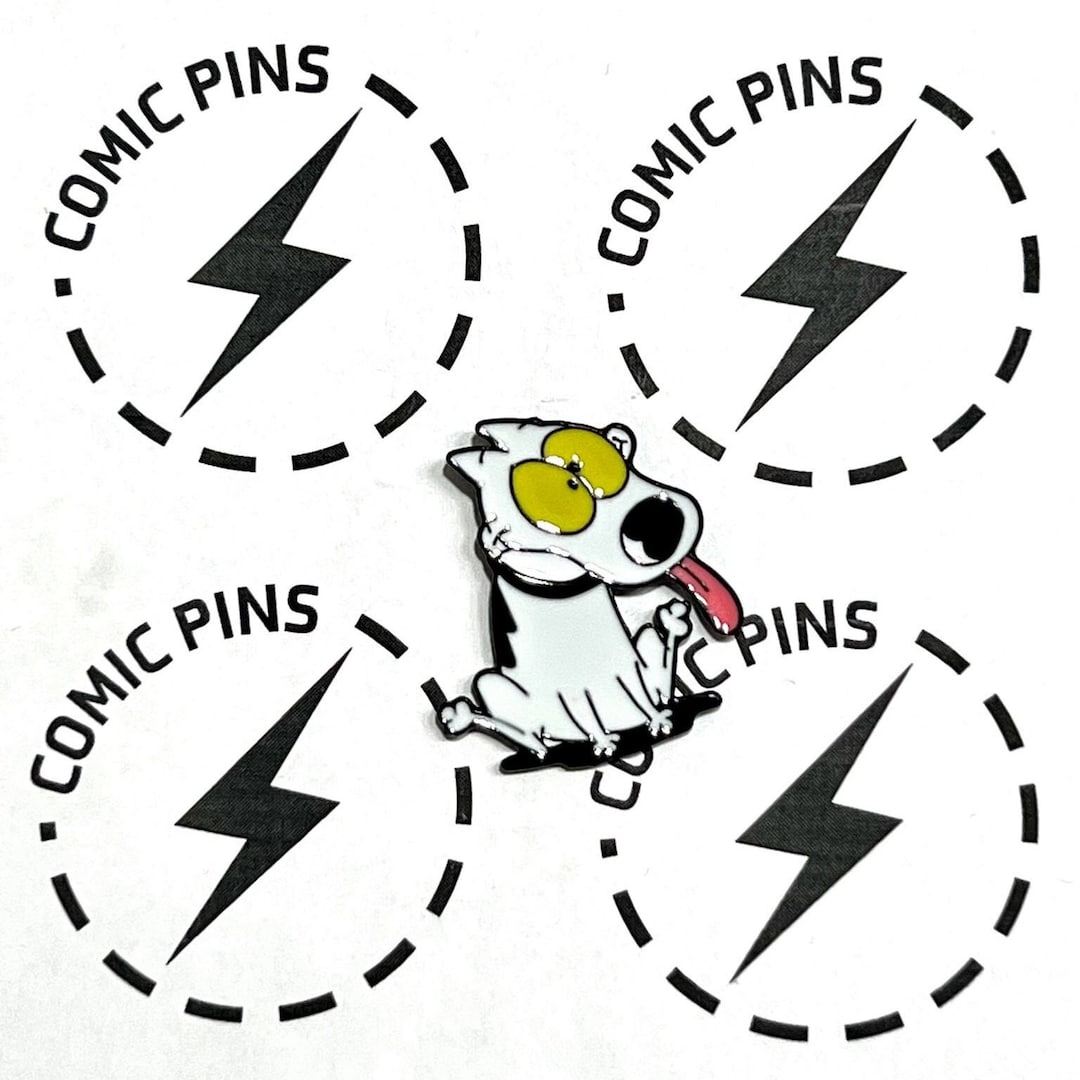 Spunky Rocko's Modern Life Enamel Pin - Etsy