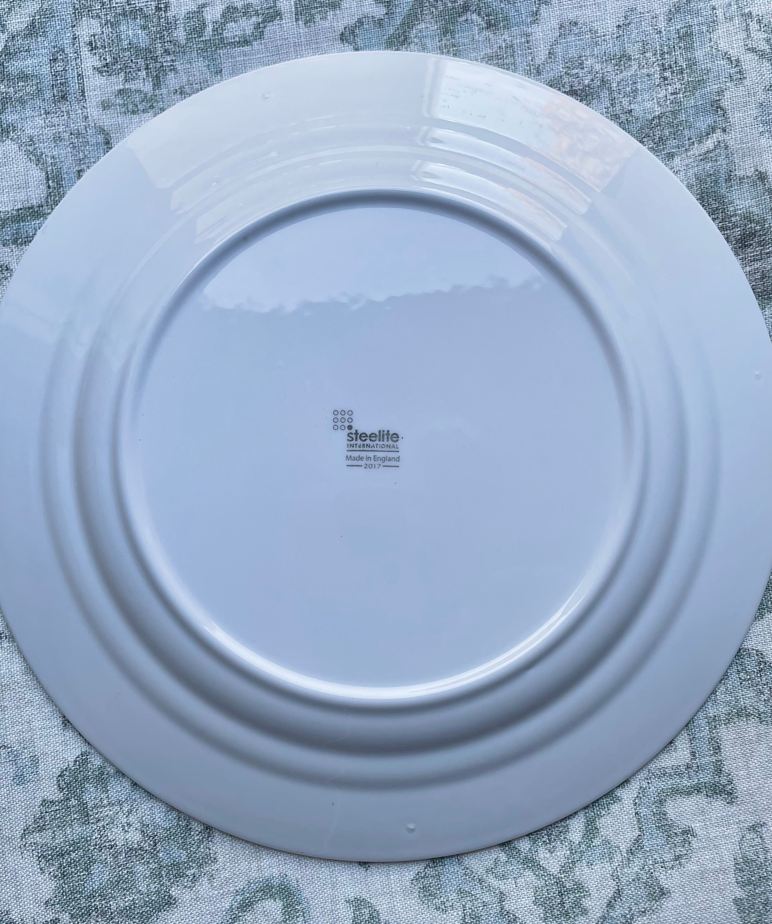 Hand Painted Ironstone Dish With Cornflower - Etsy