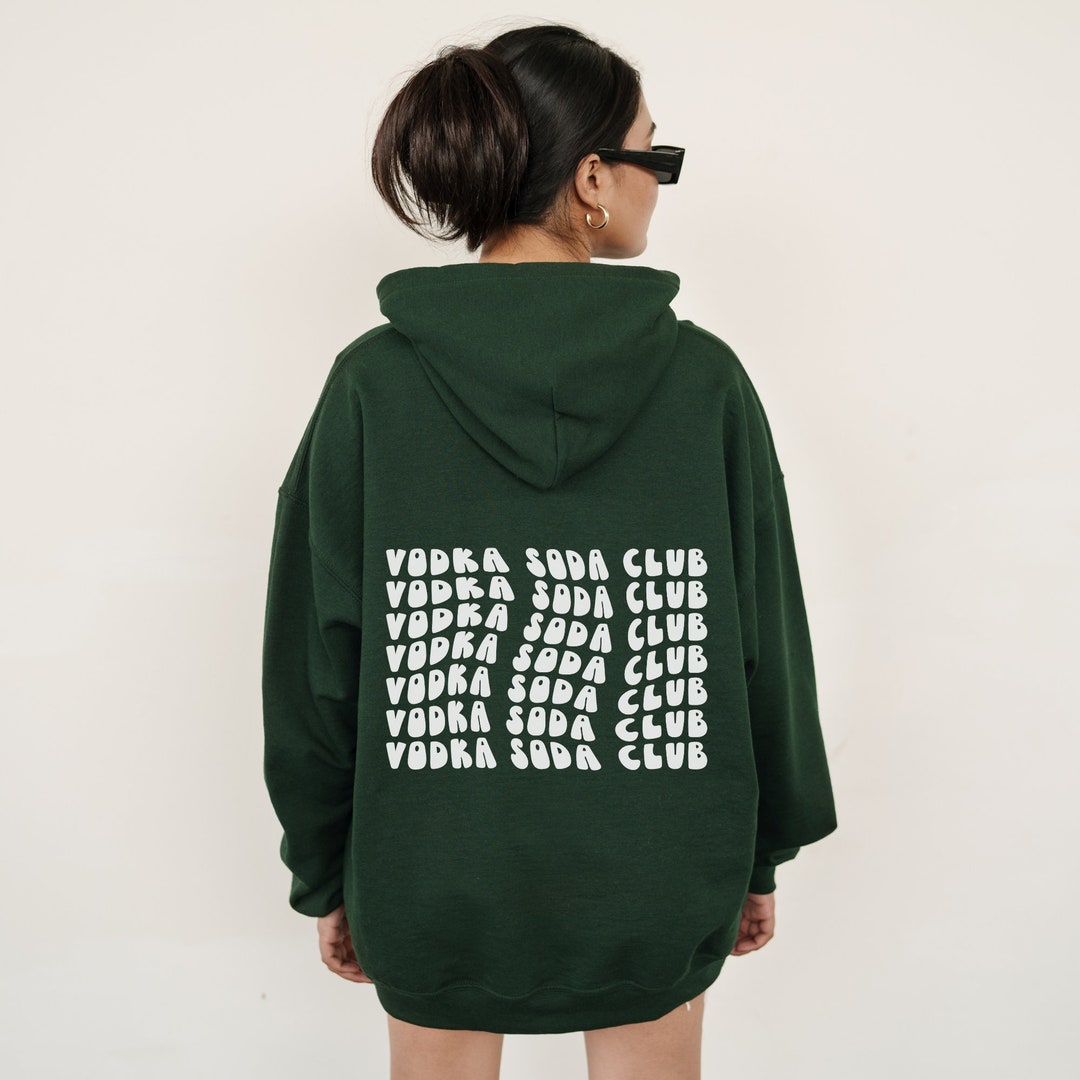 Vodka Soda Club Hoodie Y2k Hoodie Vodka Soda Merch Vodka Soda ...