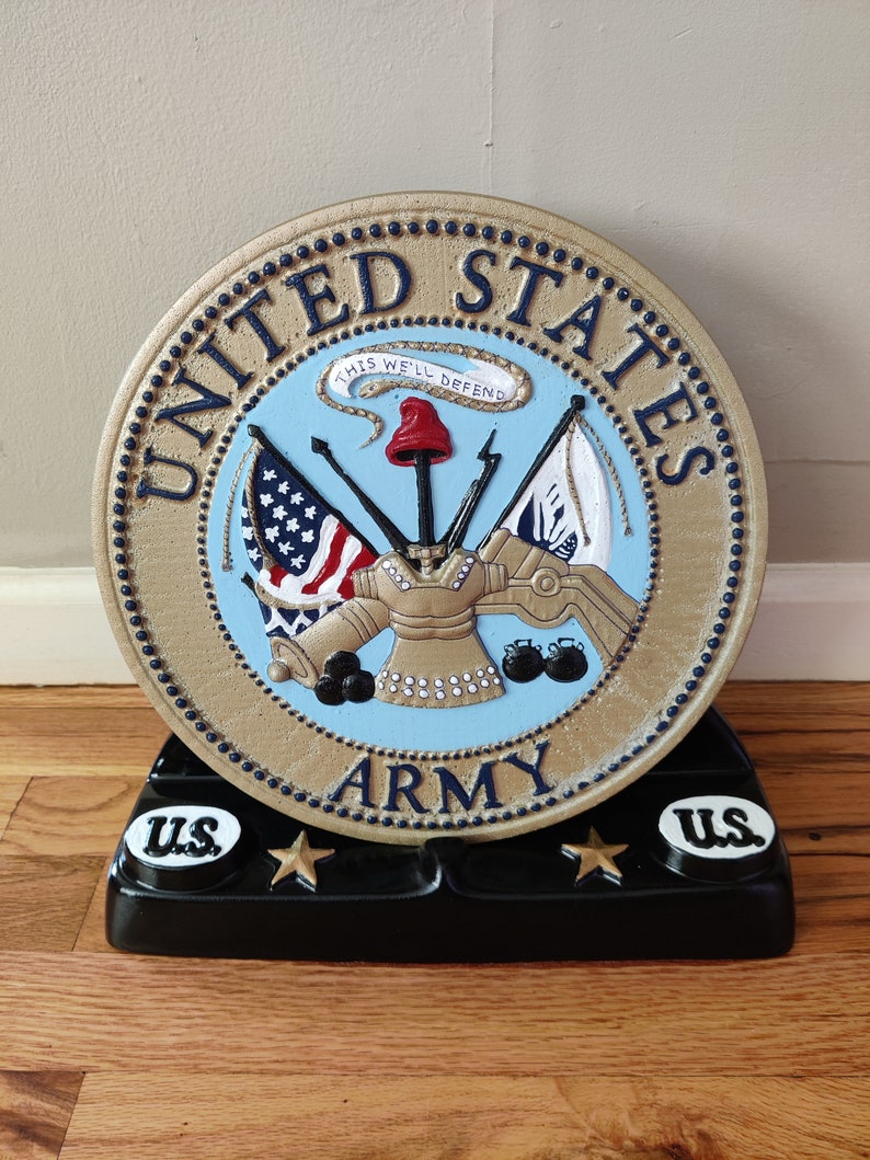 Concrete Army Military Stone - Etsy