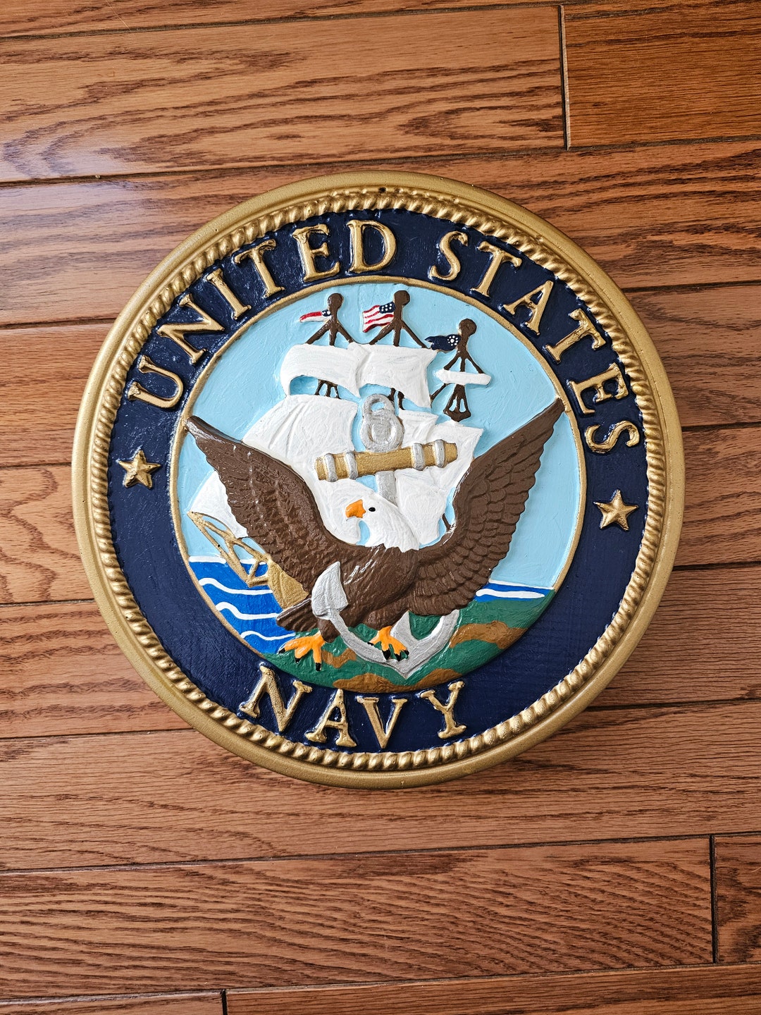 Concrete Navy Military Stone - Etsy