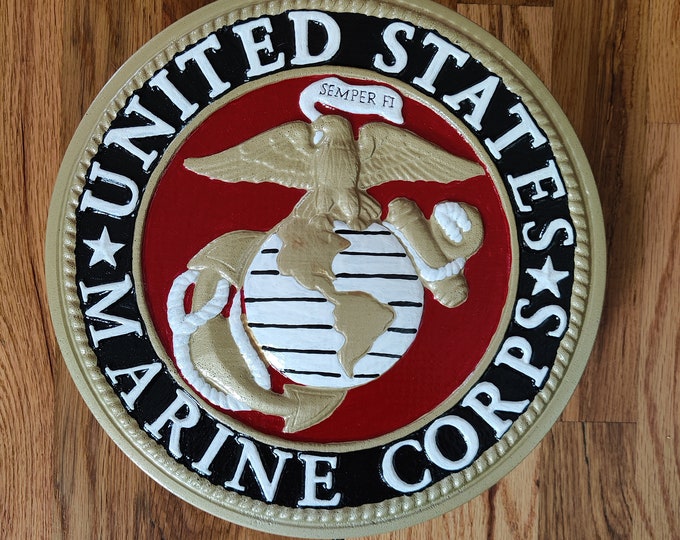 Concrete Marines Military Stone - Etsy