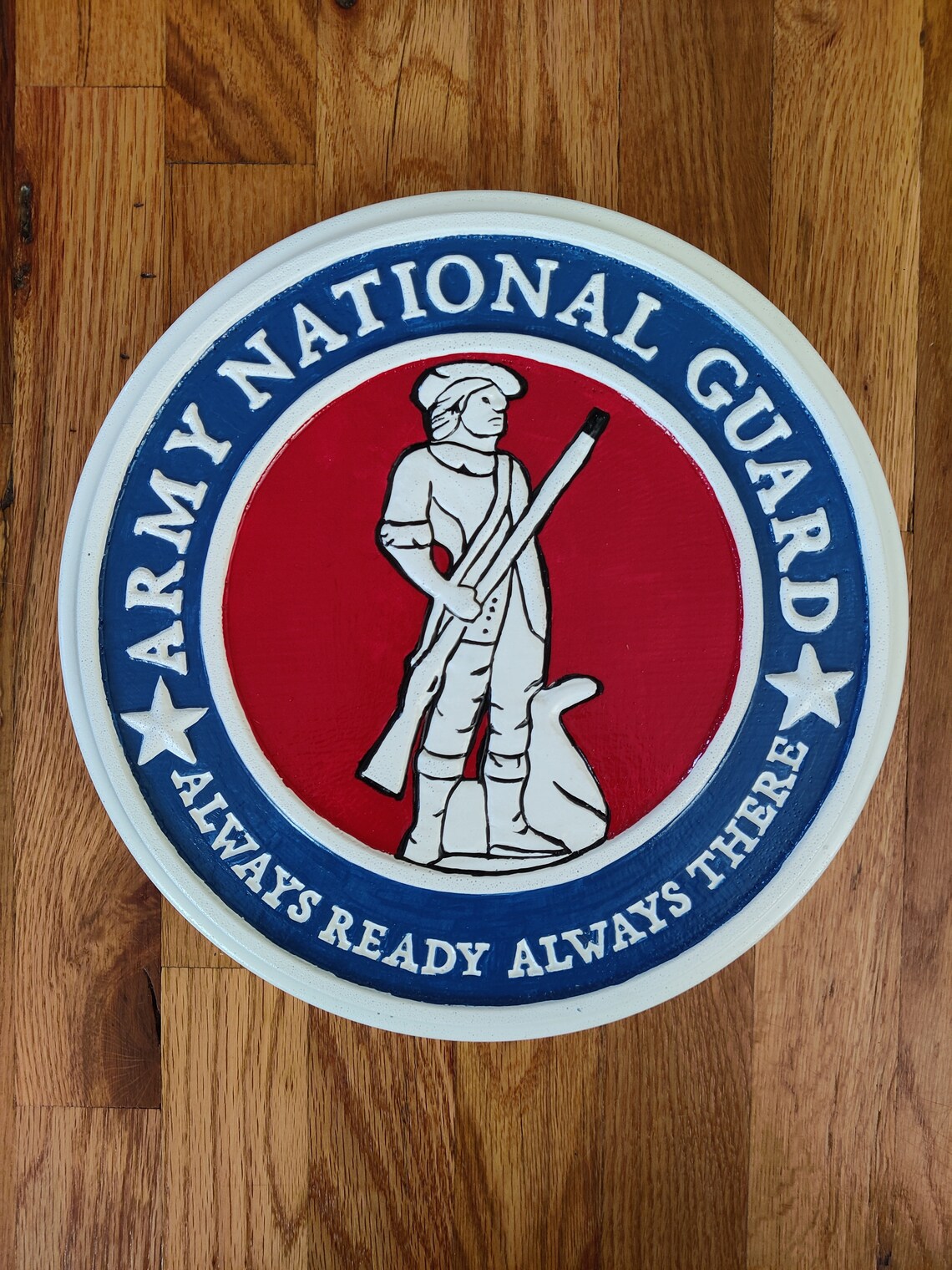 Concrete Army National Guard Military Stone - Etsy