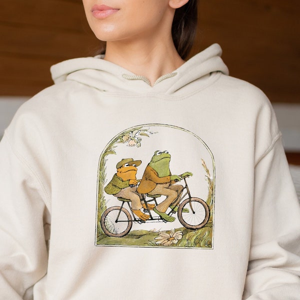 Toad and Frog Hoodie - Etsy