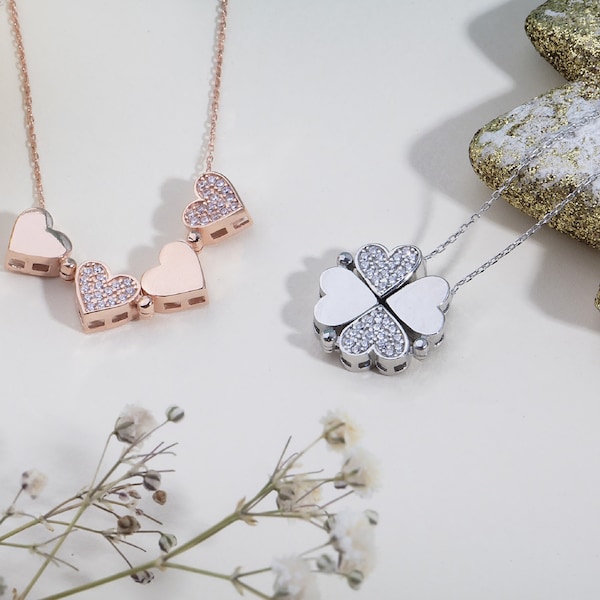 Clover Necklace - Etsy