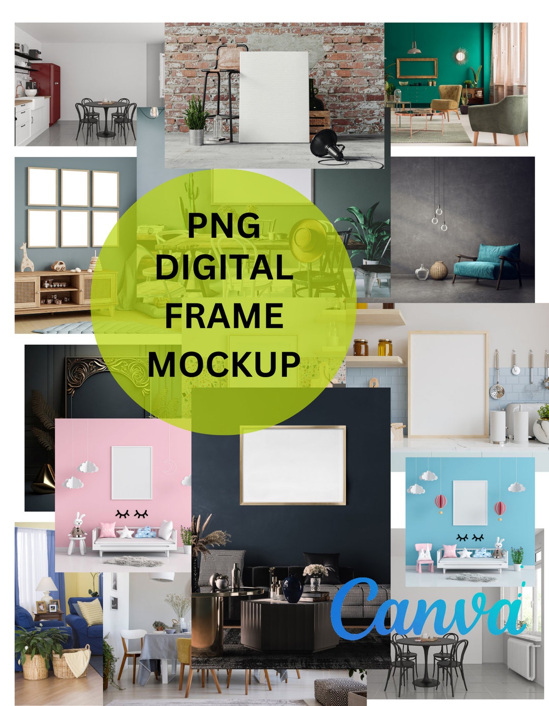 Digital Mock Up - Etsy