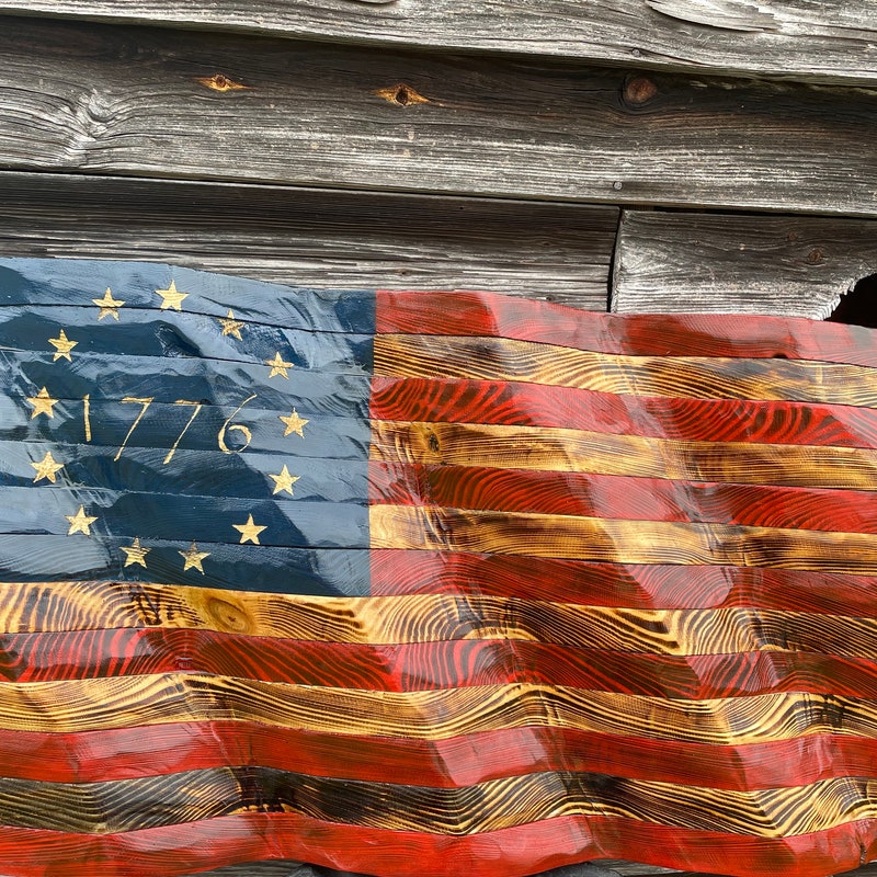 American Flag Art - Etsy