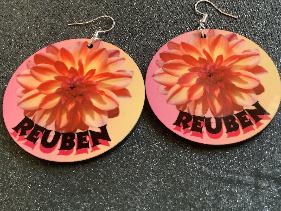 Hebrew Tribe of Reuben Earrings - Etsy