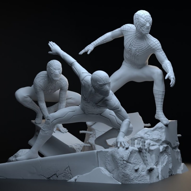 Spiderman Andrew Garfield. STL File, 3D Digital Printing, STL File for ...