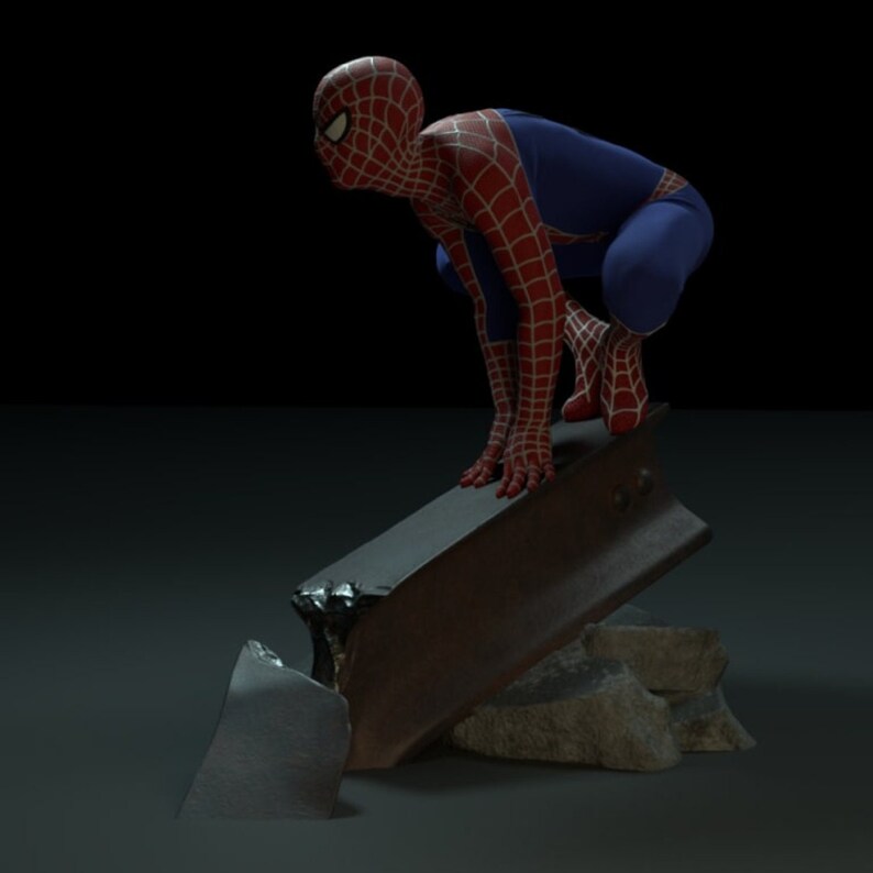Spiderman Andrew Garfield. STL File, 3D Digital Printing, STL File for ...