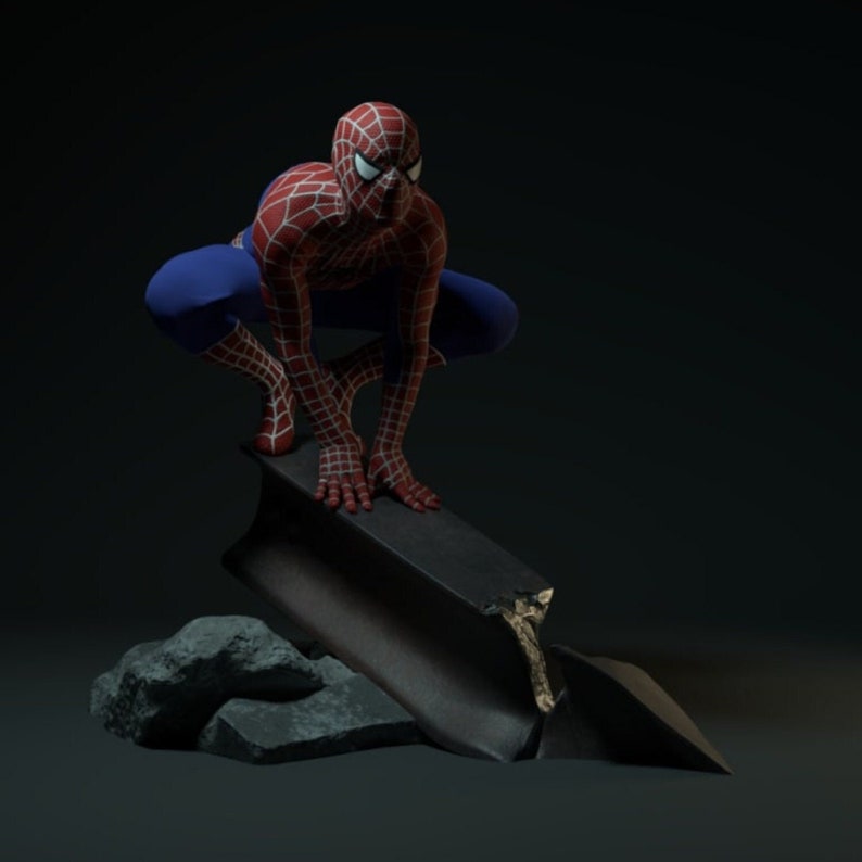 Spiderman Andrew Garfield. STL File, 3D Digital Printing, STL File for ...