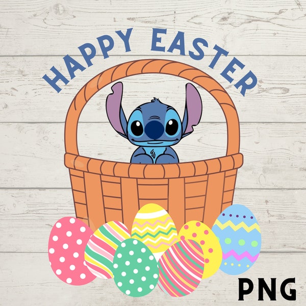 Stitch Easter Images - Etsy