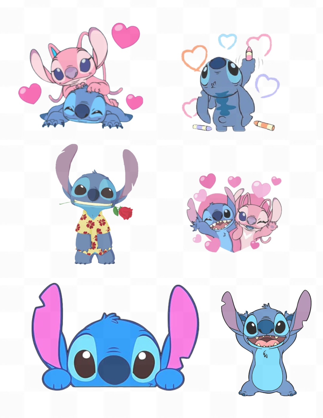 Stitch Clip Art Bundle - Etsy