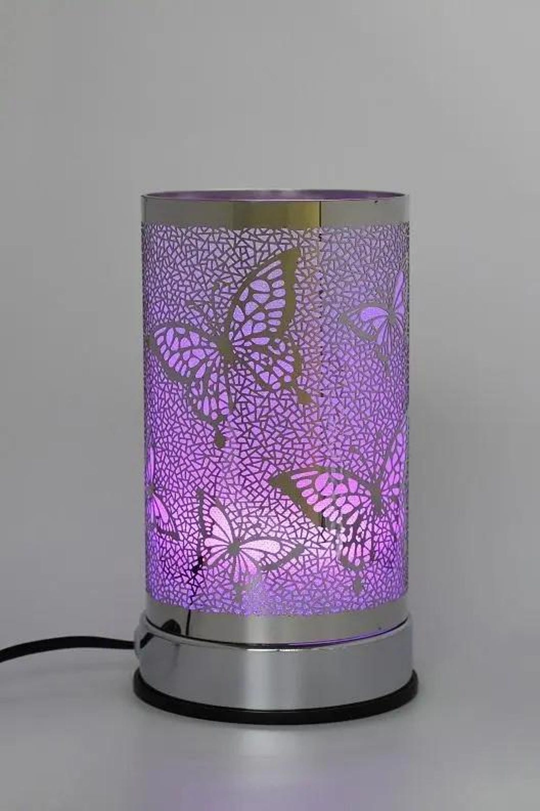 Silver or Black Color Changing Butterfly Aromatherapy Wax Warmer - Etsy
