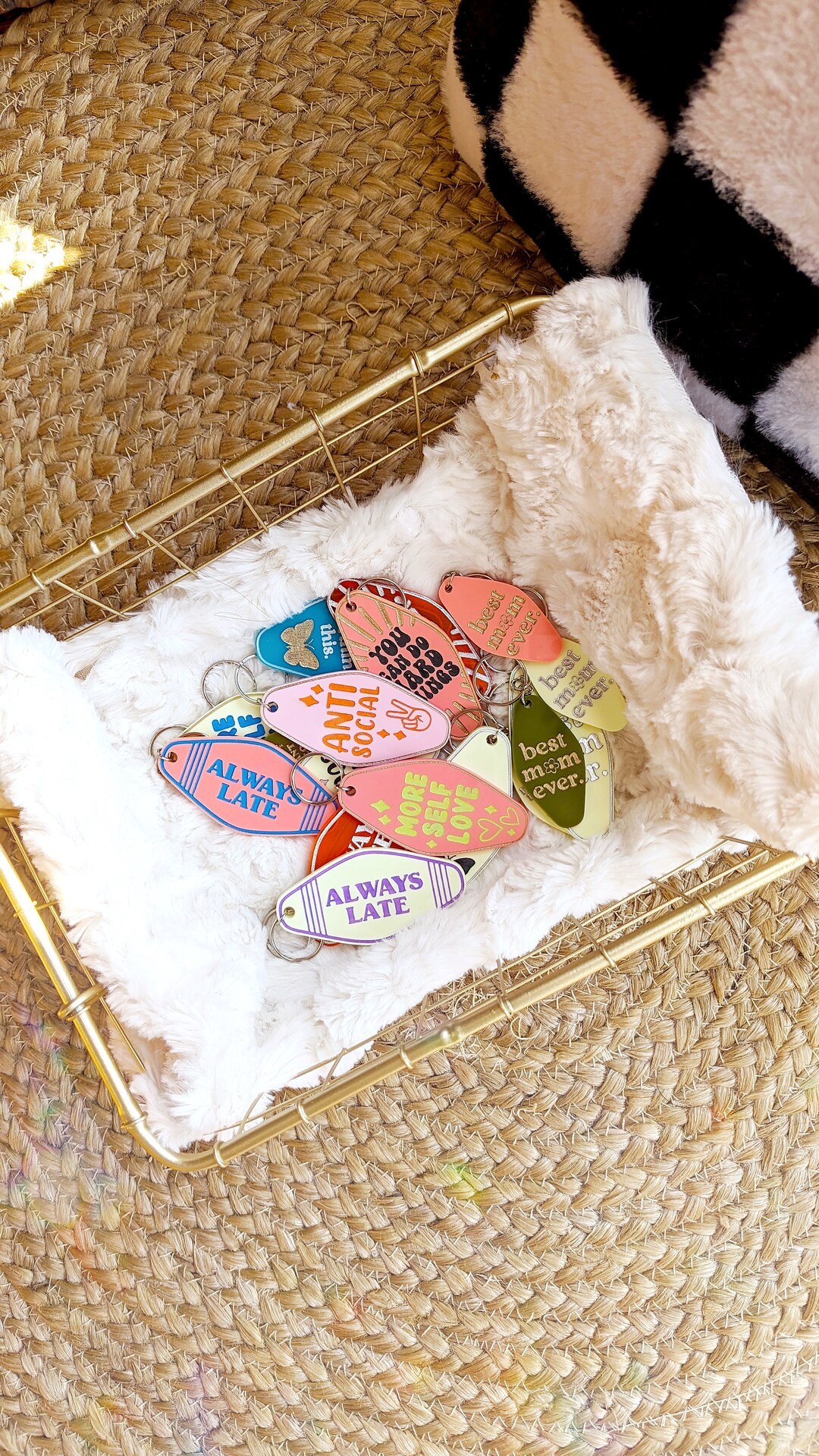 Motel Fab Key Chain Miscellaneous Sayings READY TO SHIP Funny Key Chain ...