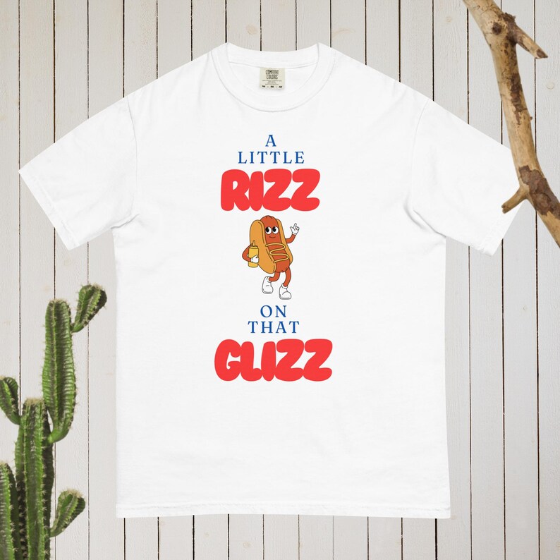 Comfort Colors 4th of July Shirt, Rizz on Glizz Shirt, Funny Shirt ...