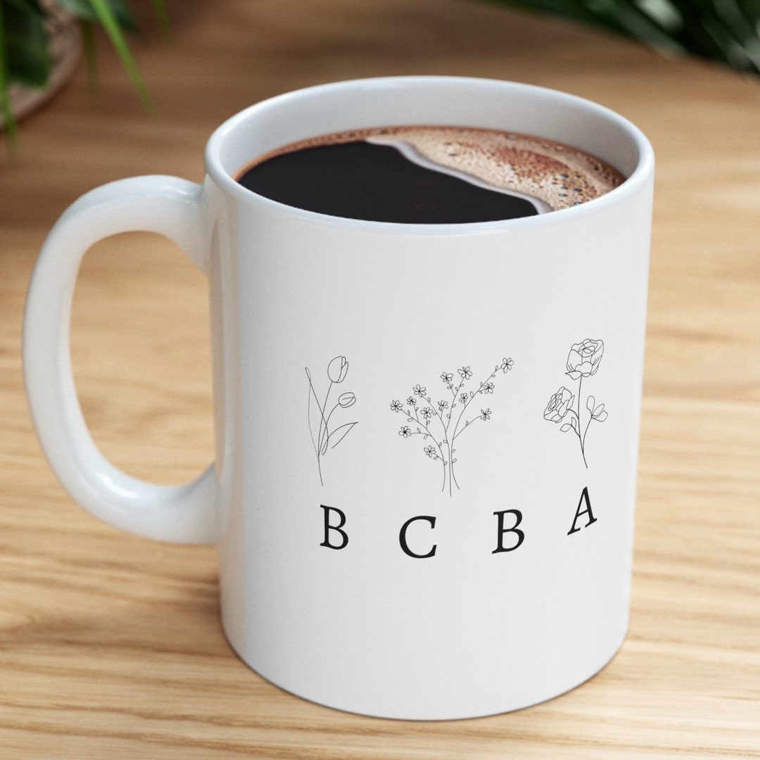 BCBA Mug, Rbt Mug, Bcba Cup, Aba Cups - Etsy