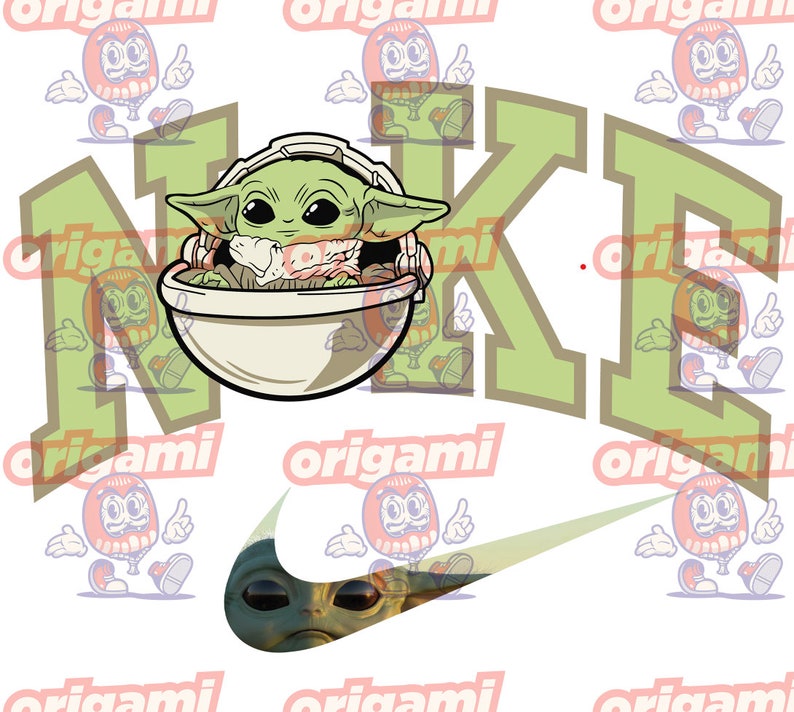 Baby Yoda Grogru Mandalorian Logo PNG Transparency SVG - Etsy Australia