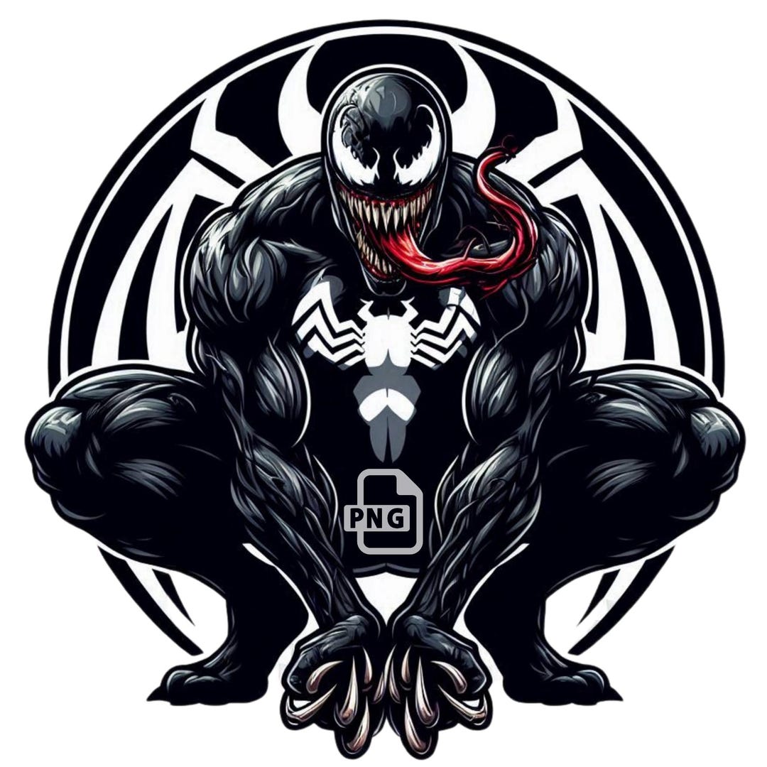 Venom digitales Bild, Venom png, printable Design, hohe Qualität ...