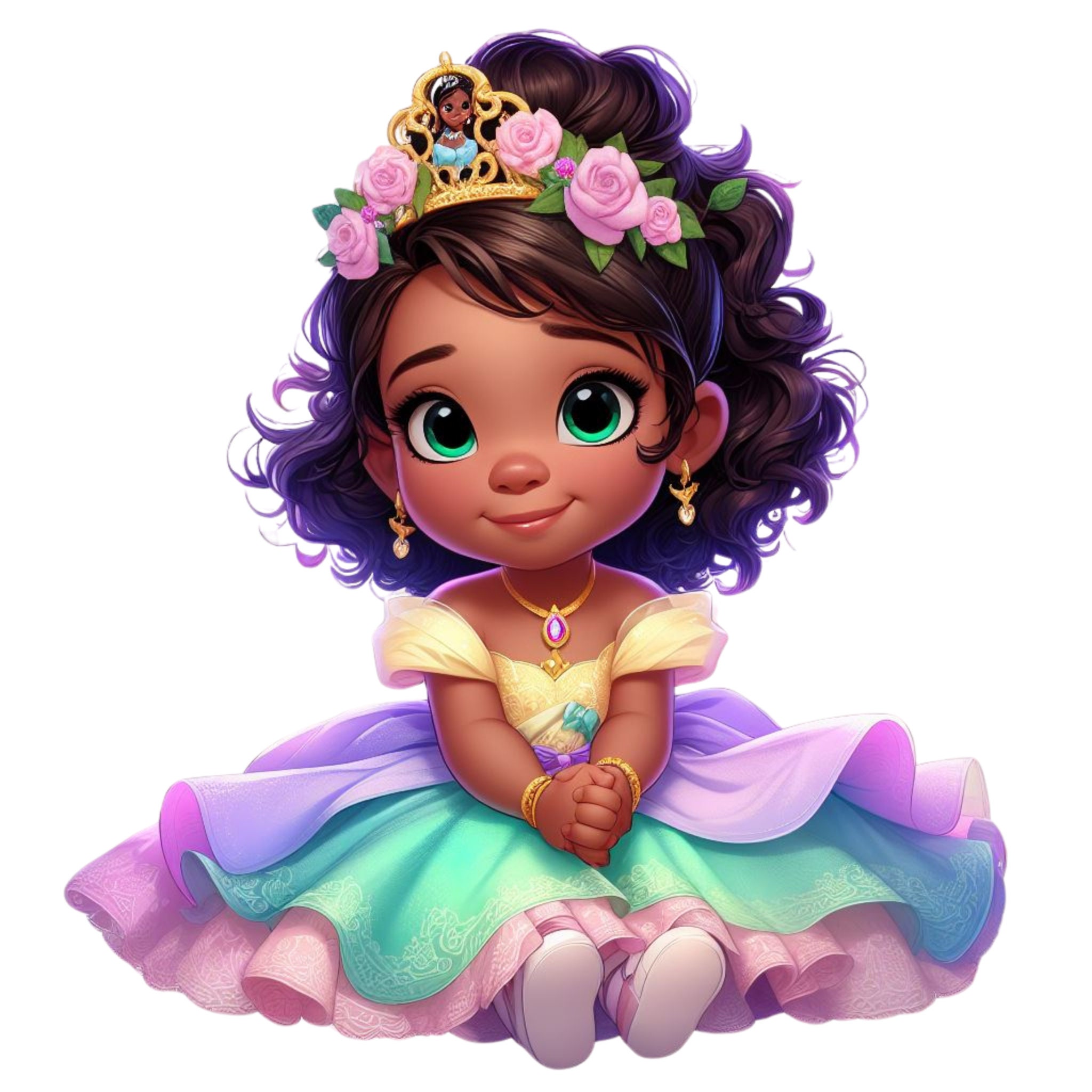 Princess Tiana Png, Baby Tiana, Transparent Image, High Quality ...