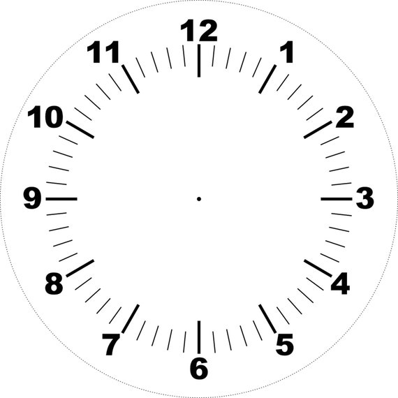 Analog Clock Clipart