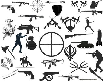 Printable Weapon Design - Etsy