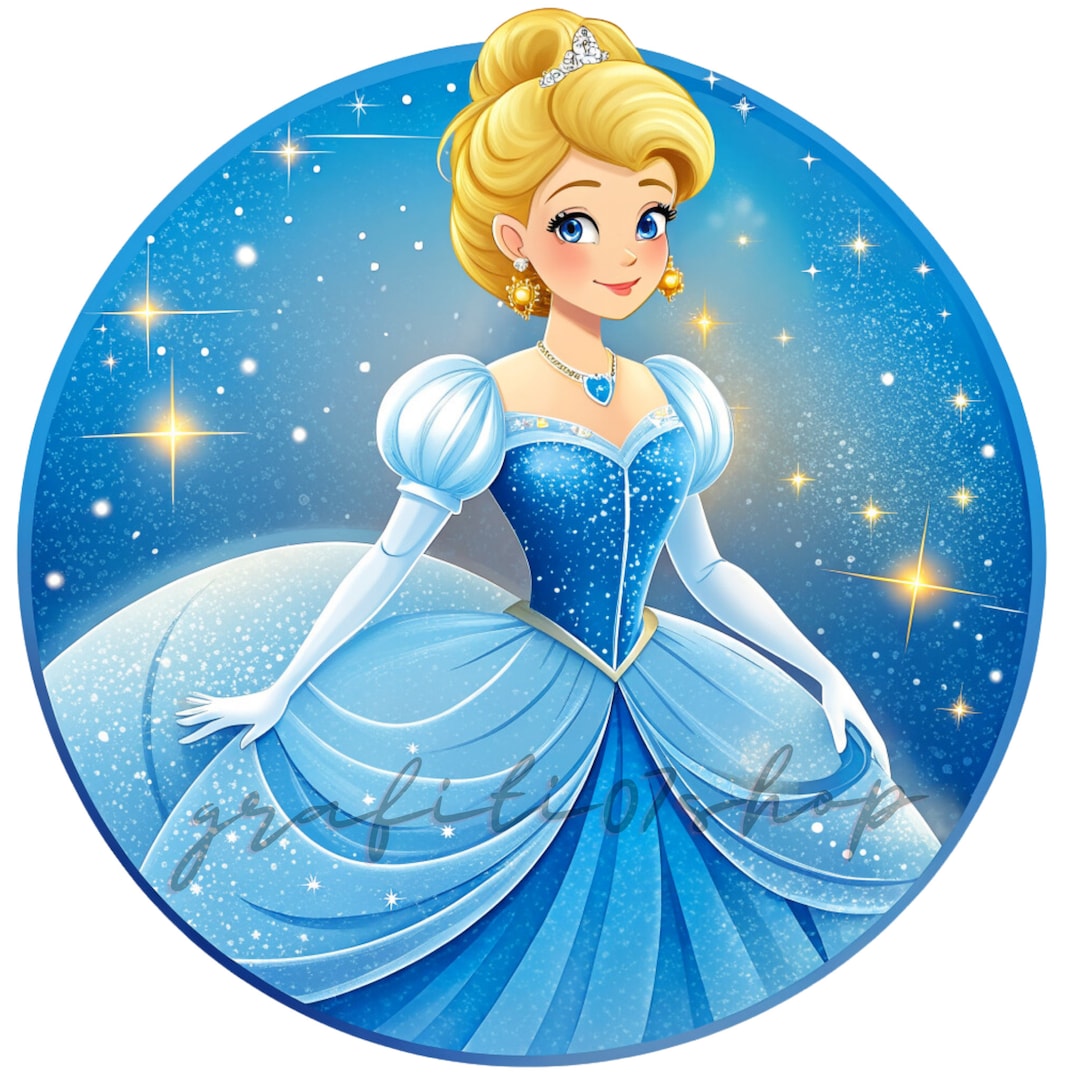 Cinderella, Clipart, Png, Princess, Watercolor Design, Princess ...