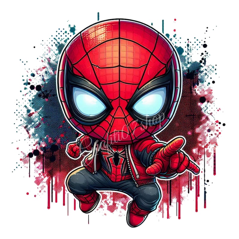 Baby spiderman png - Etsy España