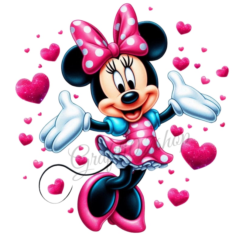 Mouse With Heart - Etsy