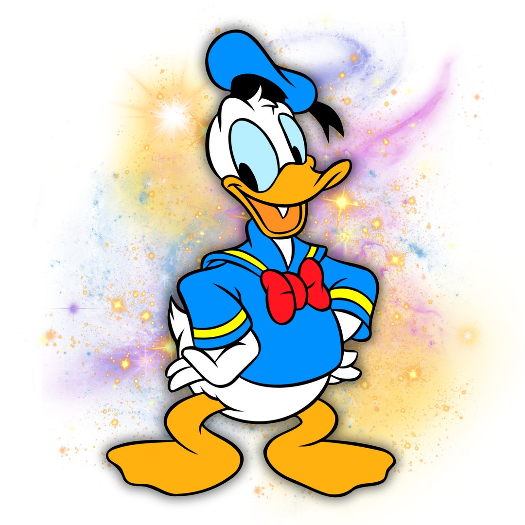 Donald Duck Png, Transparent Background, Clipart, Watercolor Design ...